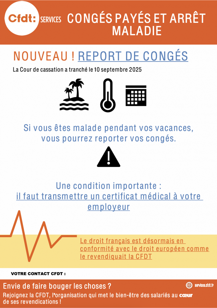Congés payés et arrêt maladie : la Cour de cassation confirme nos ...